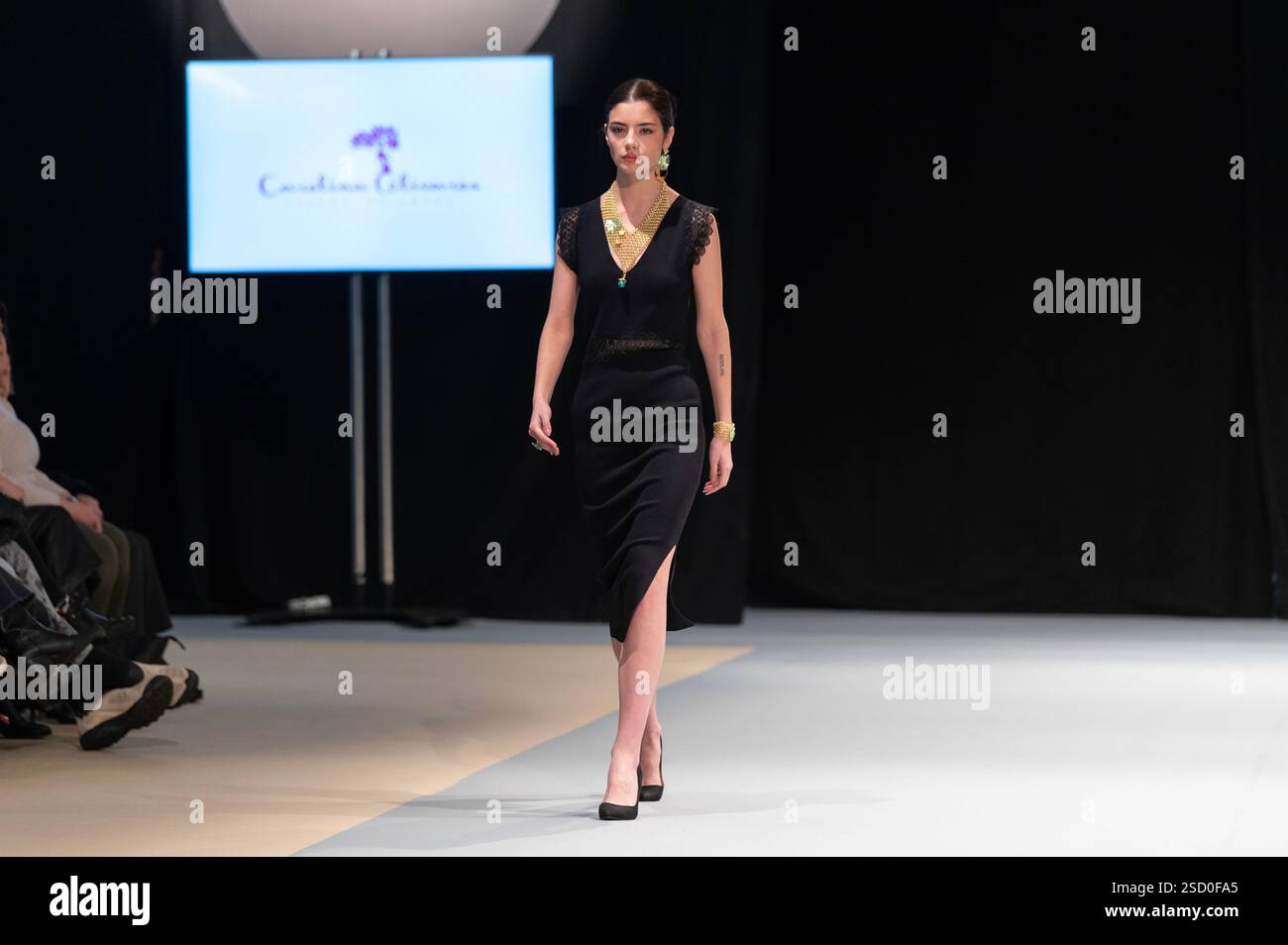 Madrid, Madrid, Spain. 7th Feb, 2025. ISABEL ALVAREZ BARRAGAN modelo ...