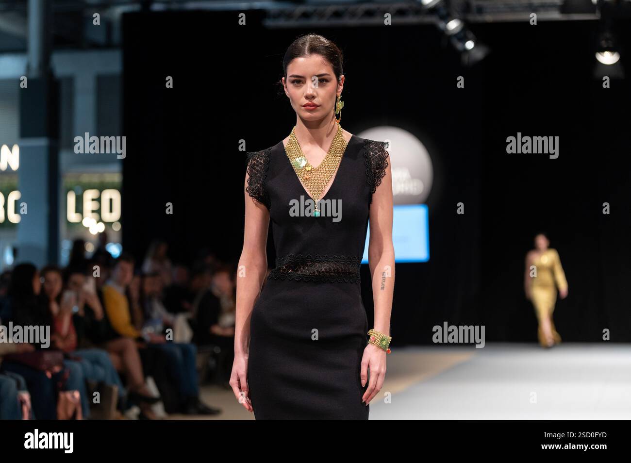 Madrid, Madrid, Spain. 7th Feb, 2025. ISABEL ALVAREZ BARRAGAN modelo ...