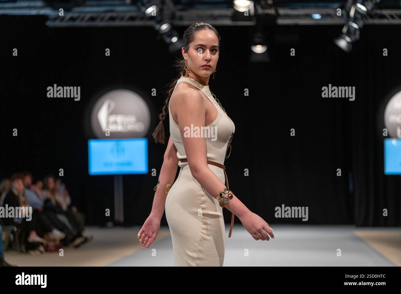Madrid, Madrid, Spain. 7th Feb, 2025. DANIELA VAZQUEZ modelo desfilando ...