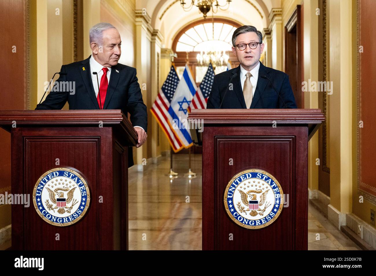 Washington, United States. 07th Feb, 2025. Benjamin Netanyahu (a.k.a ...