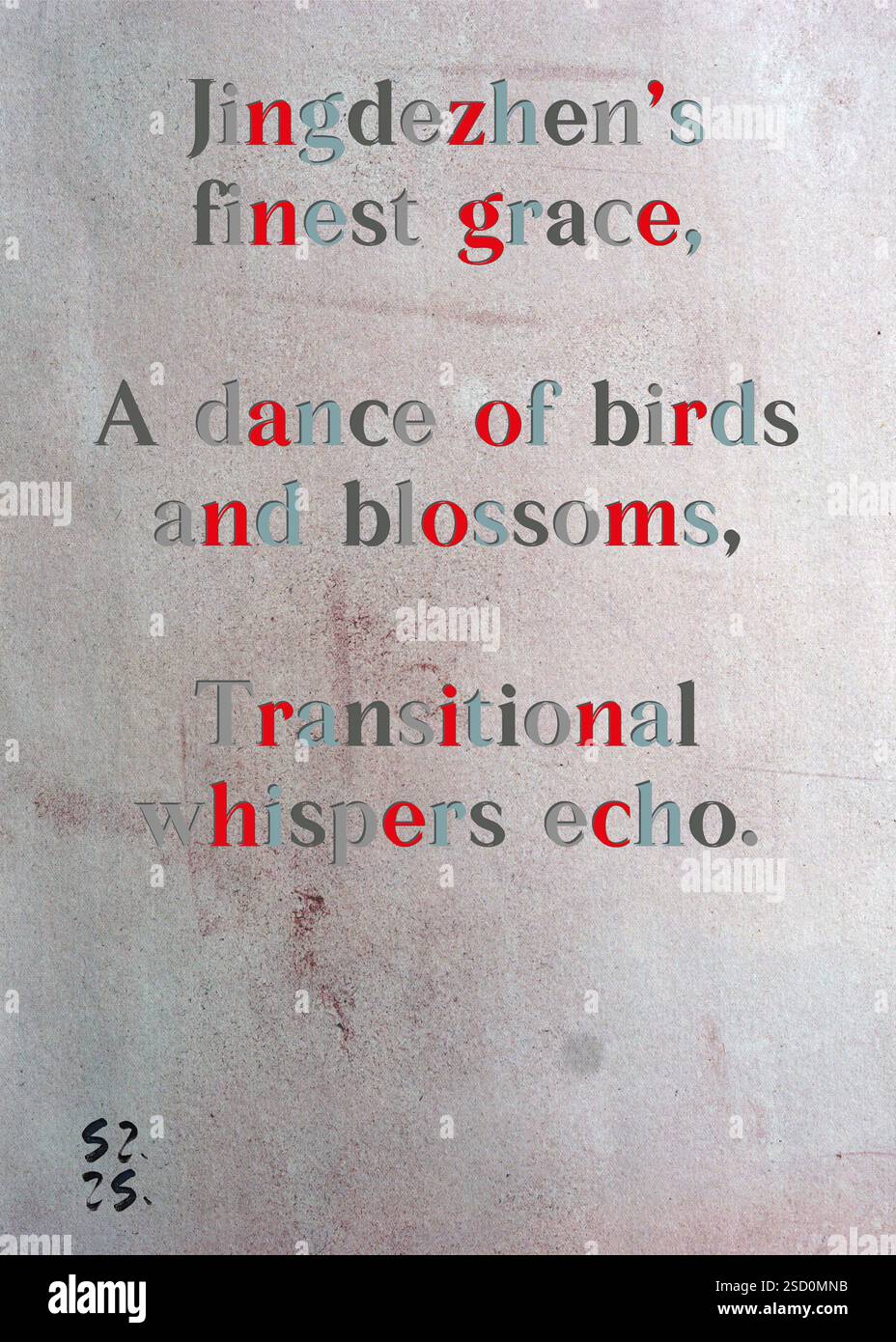 Jingdezhen's finest grace, A dance of birds and blossoms, Transitional ...