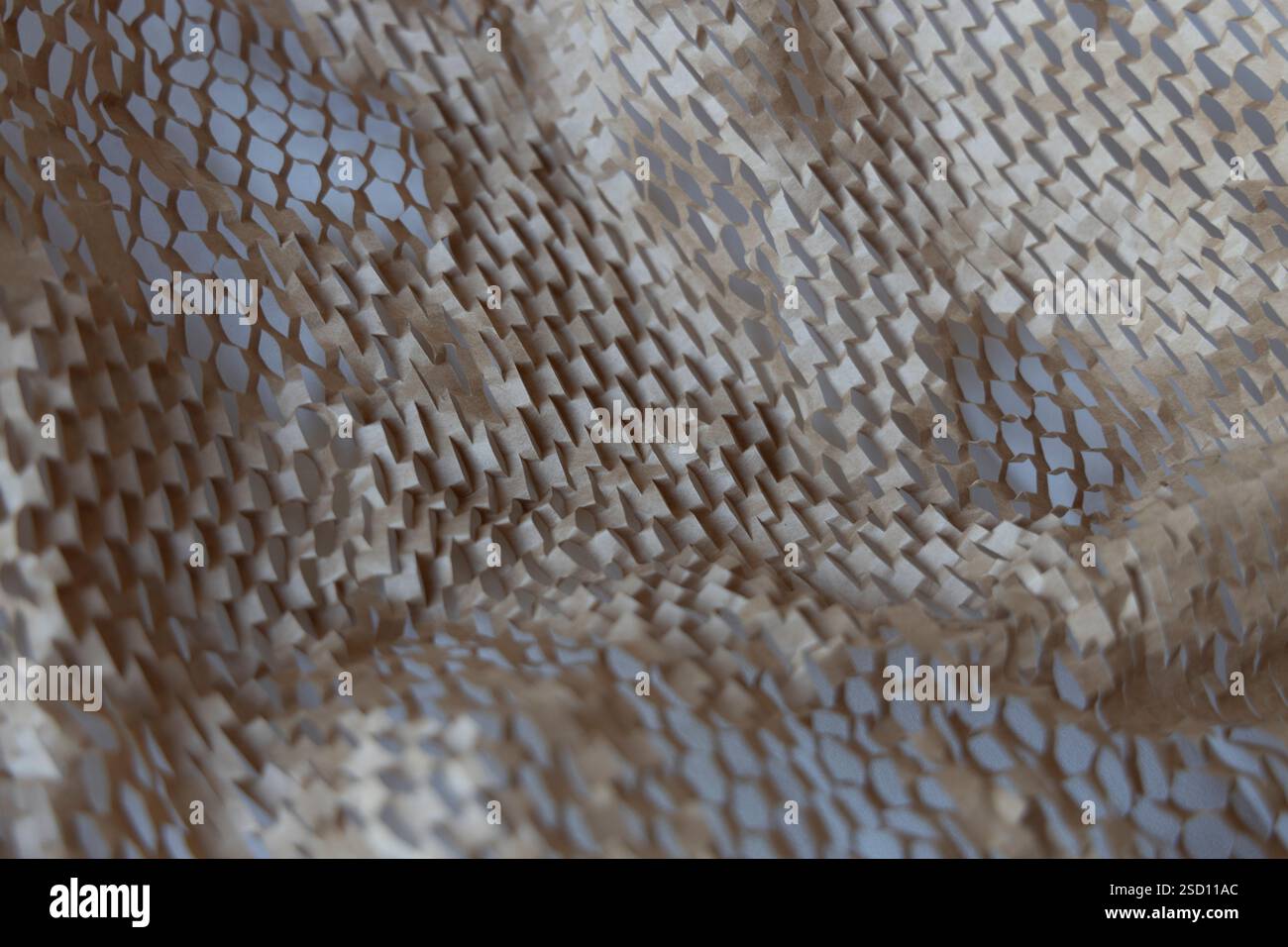 Texture of corrugated brown paper for safe transportation ...