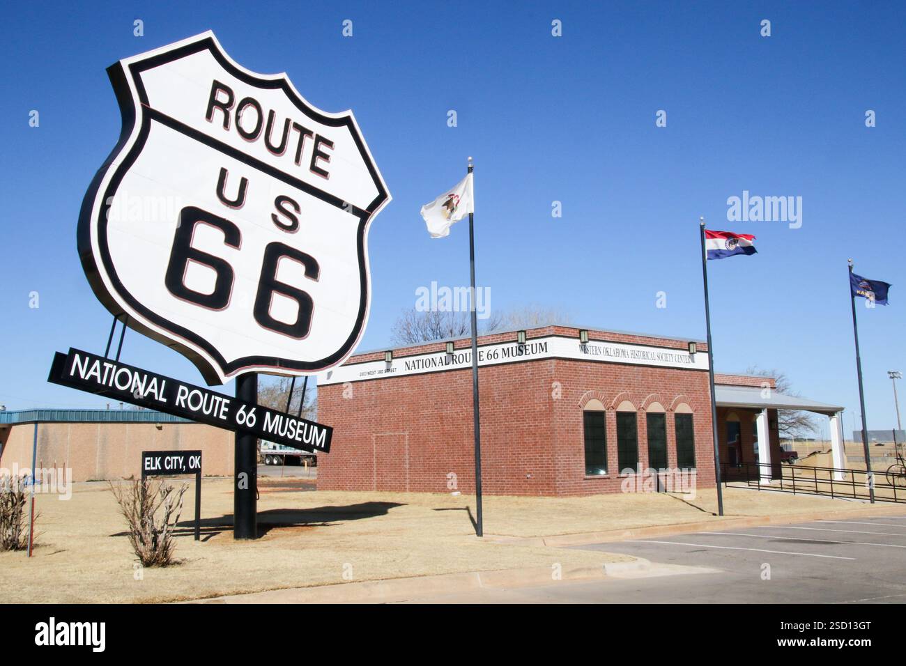 National Route 66 Museum in Elk City, OK Stock Photo - Alamy
