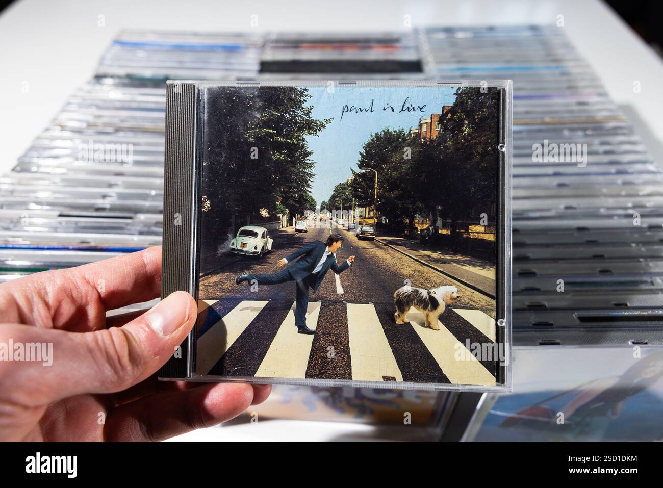 CD album, Paul McCartney, Paul is live Stock Photo - Alamy