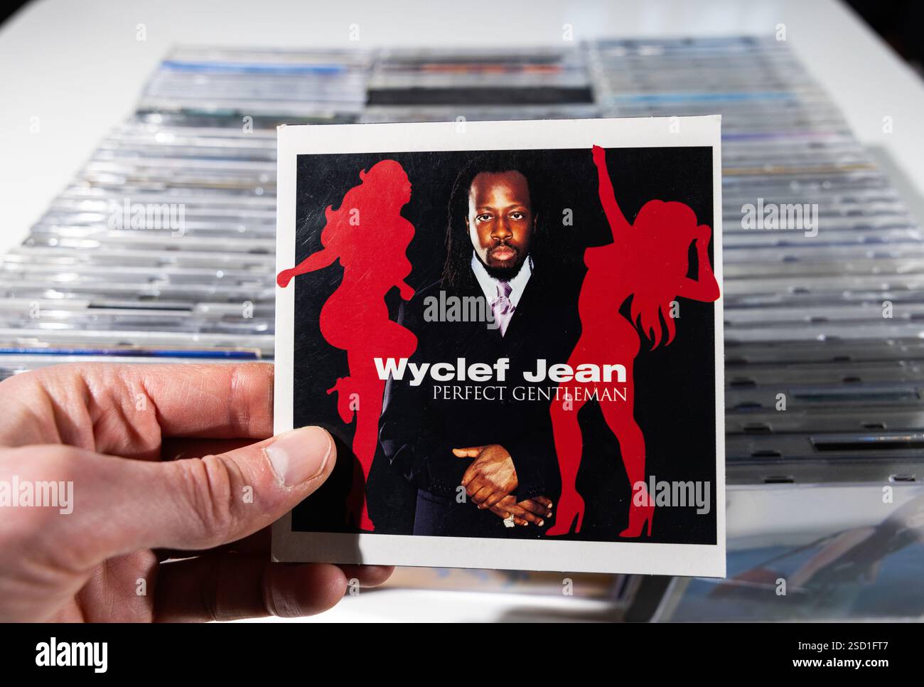 CD album, Wyclef Jean, Perfect Gentleman Stock Photo - Alamy