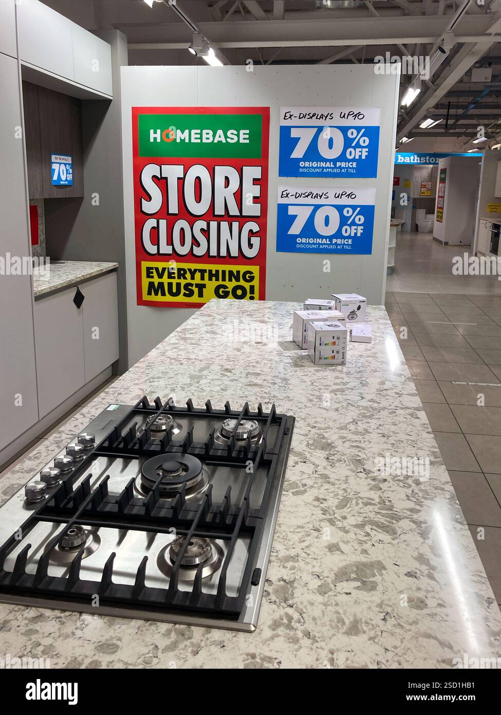 Homebase store at Craigleith Retail Park closing down with everything ...