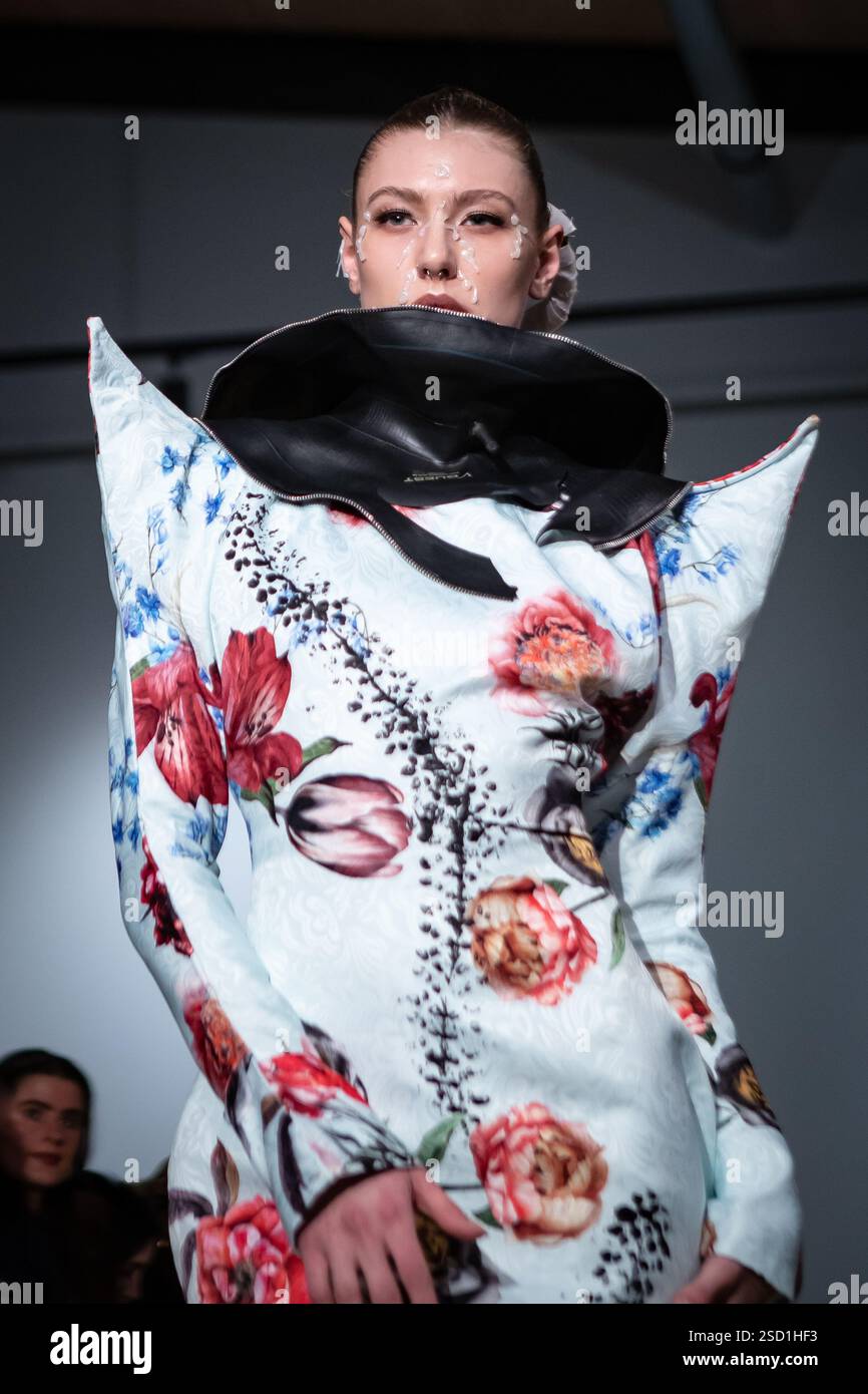 Berlin, Germany. 1th February 2025. Mary Chanypresents Spring/Summer ...