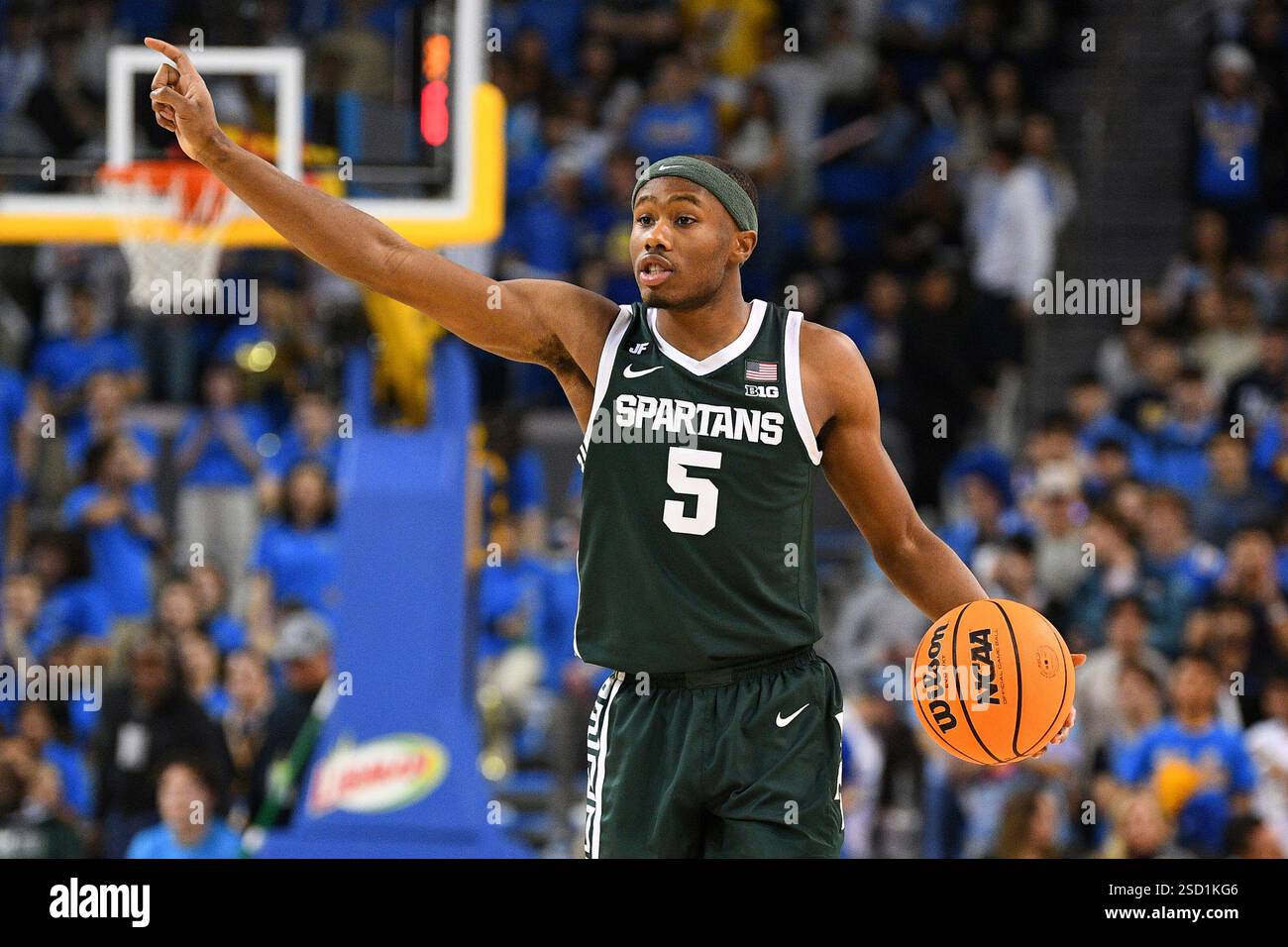 LOS ANGELES, CA - FEBRUARY 04: Michigan State Spartans guard Tre ...