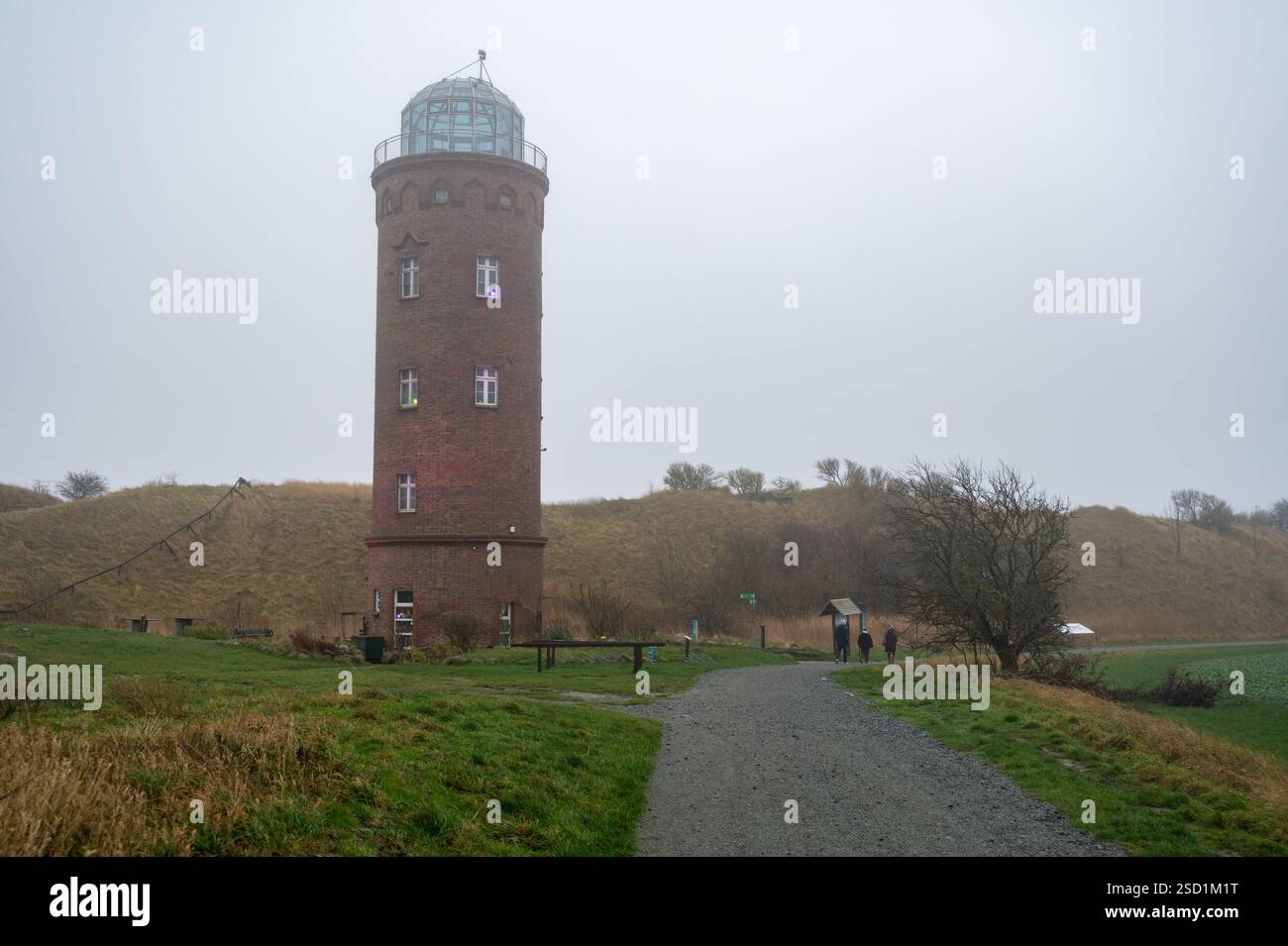 The direction-finding tower in Kap Arkona, a former direction-finding ...