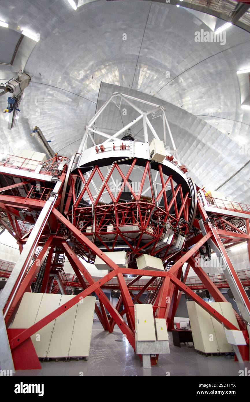 The Gran Telescopio CANARIAS GTC, Roque de los Muchachos Observatory ...