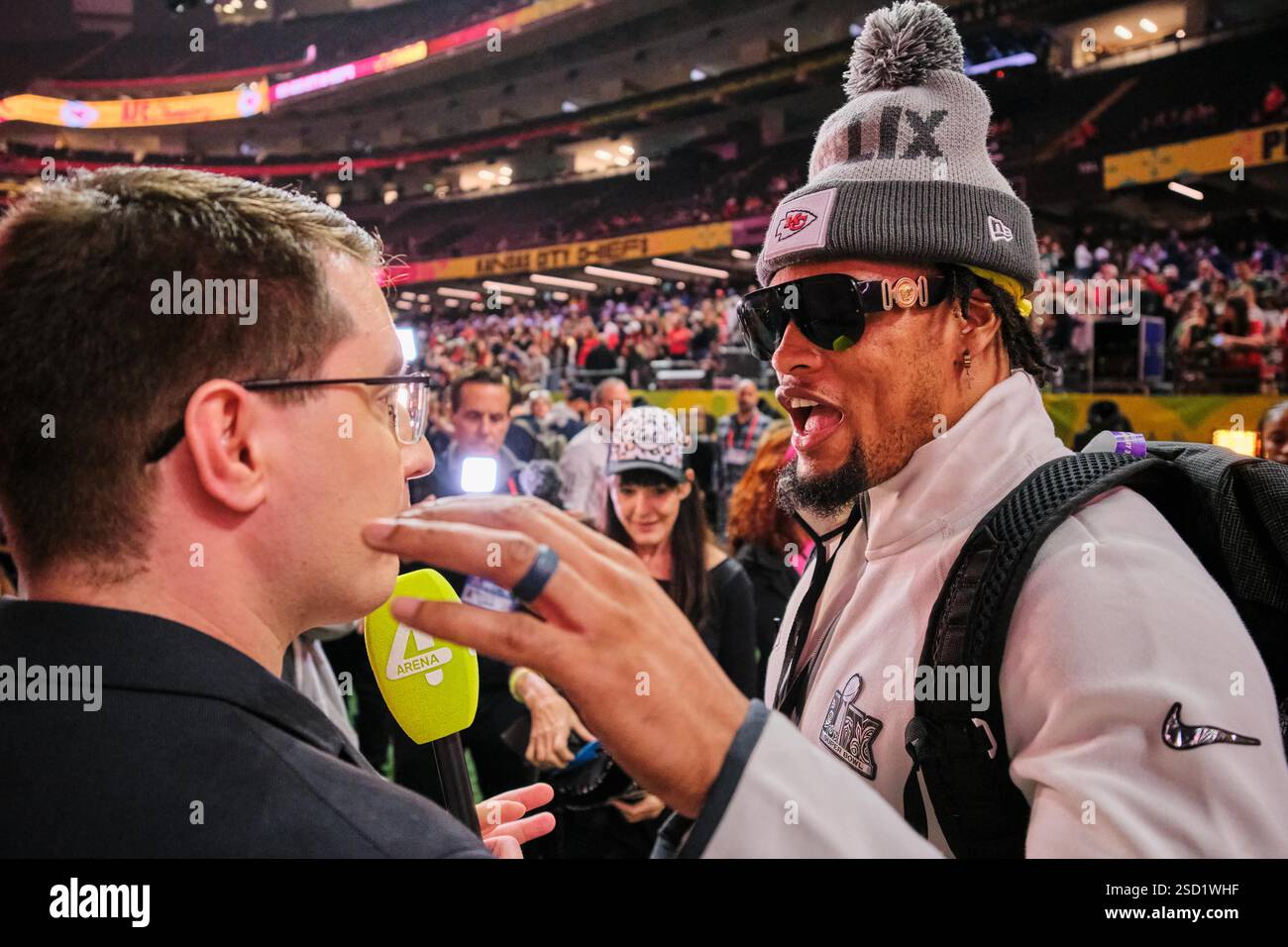 New Orleans, La, USA. 3rd Feb, 2025. February 3, 2025, New Orleans LA ...