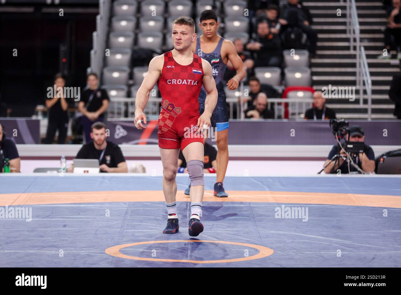 Zagreb, Croatia. 07th Feb, 2025. ZAGREB, CROATIA - FEBRUARY 7: Dominik ...
