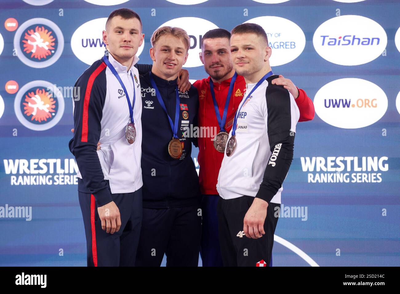 Zagreb, Croatia. 07th Feb, 2025. ZAGREB, CROATIA - FEBRUARY 7: Havard ...