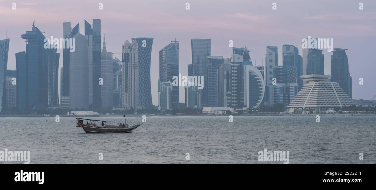 Doha, Qatar-January 18, 2025: A stunning katara beach landscape in ...