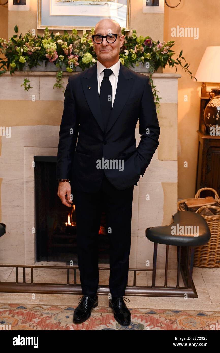 Hollywood star Stanley Tucci attends a dinner in celebration of Slow ...