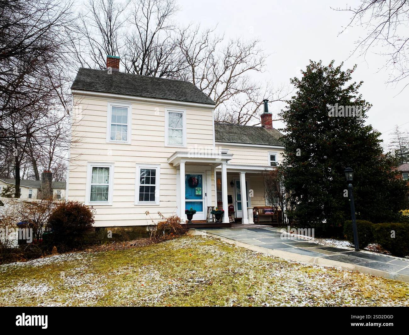 New Rochelle, USA. 6th February, 2025. The Thomas Paine Cottage, home ...
