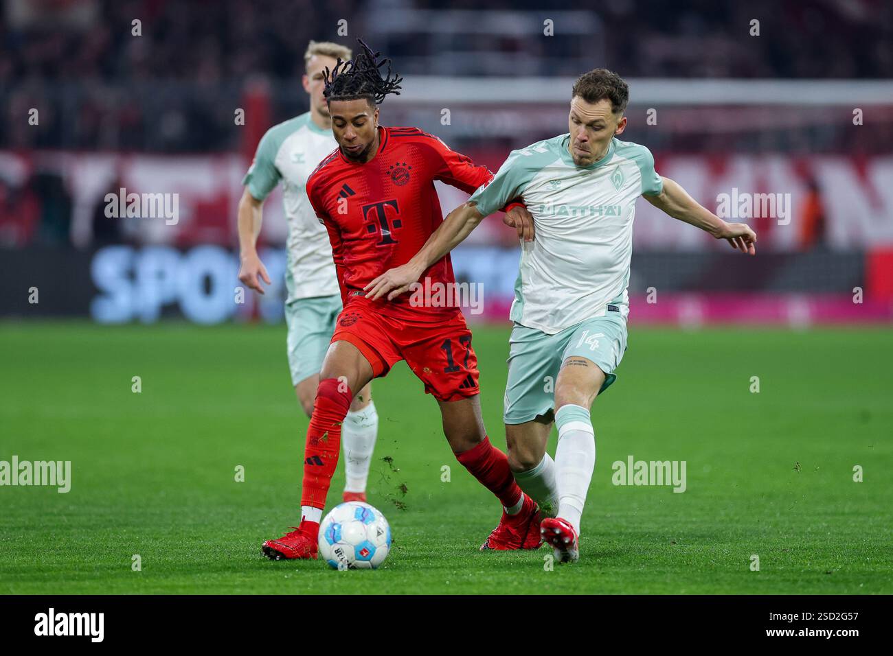 Fussball 1. Bundesliga 21. Spieltag FC Bayern Muenchen - SV Werder ...