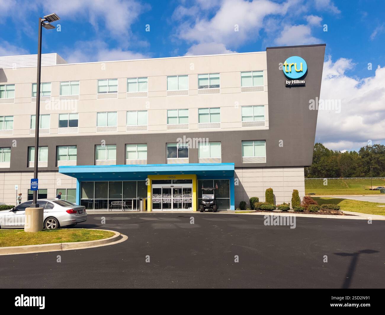 Clemson, SC - November 2, 2024: Tru by Hilton is an American chain of ...