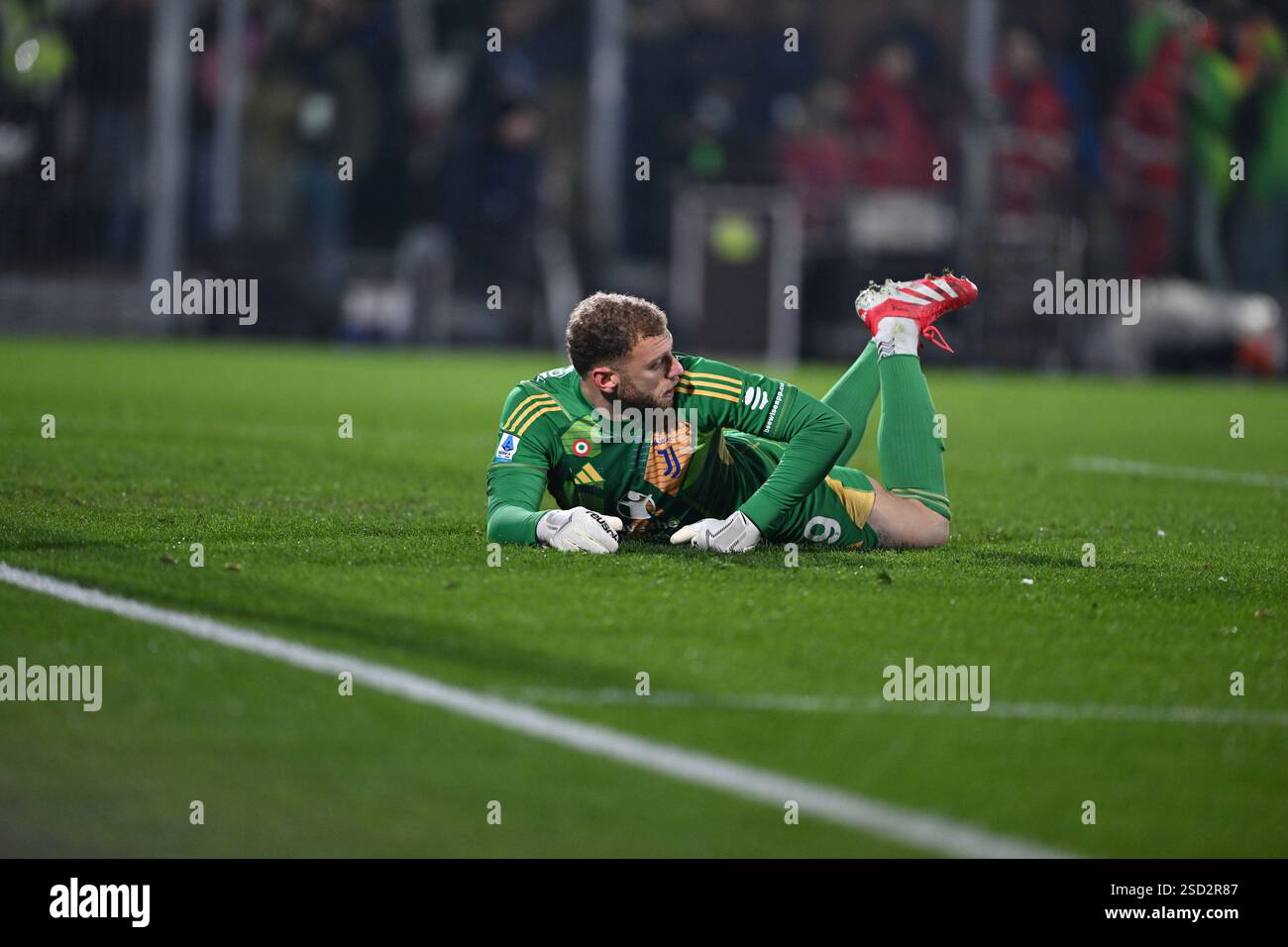 Michele Di Gregorio of FC Juventus in actionn during the Italian Serie ...