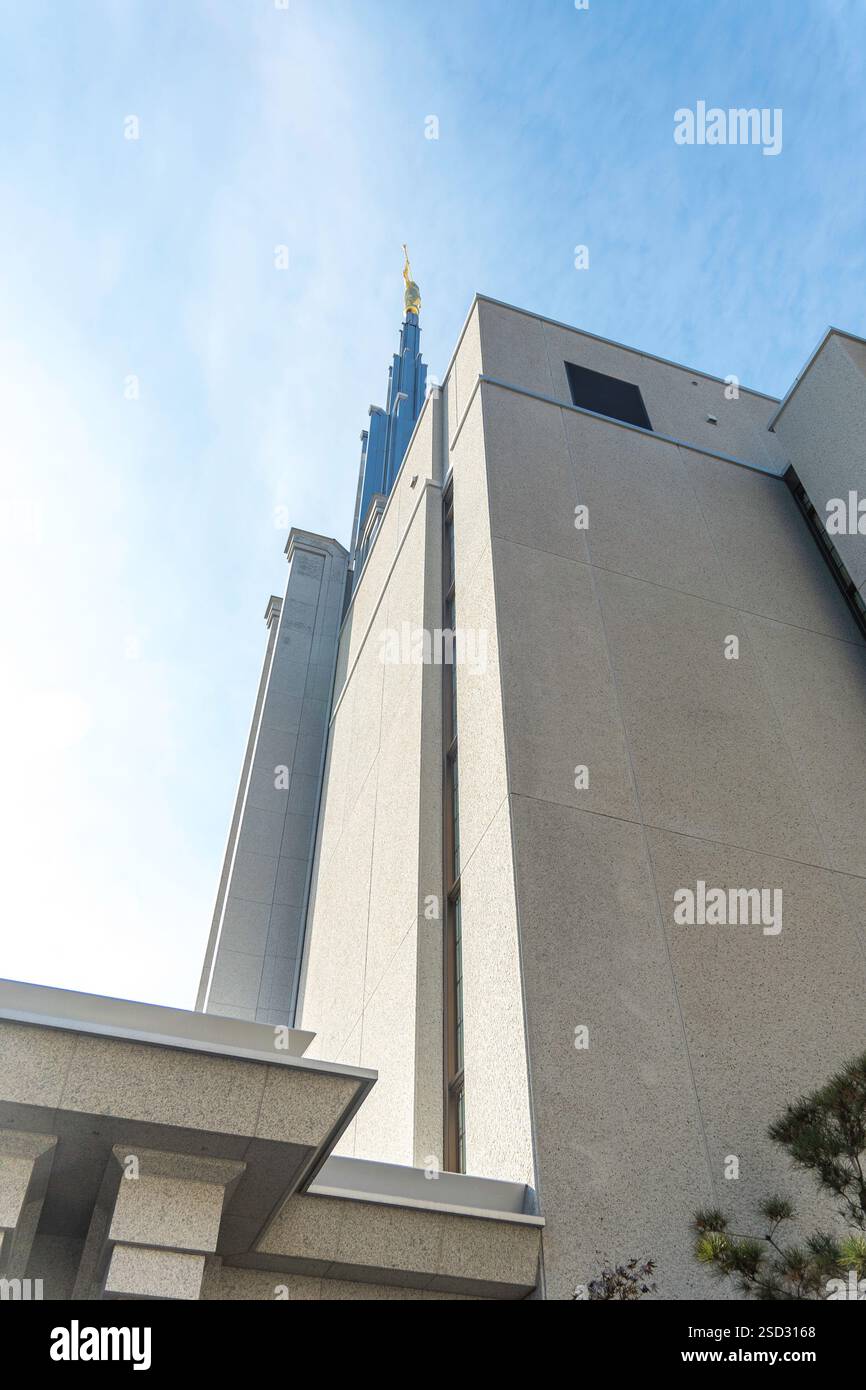the lds temple in Tokyo, Japan on January 5th 2025 Stock Photo - Alamy