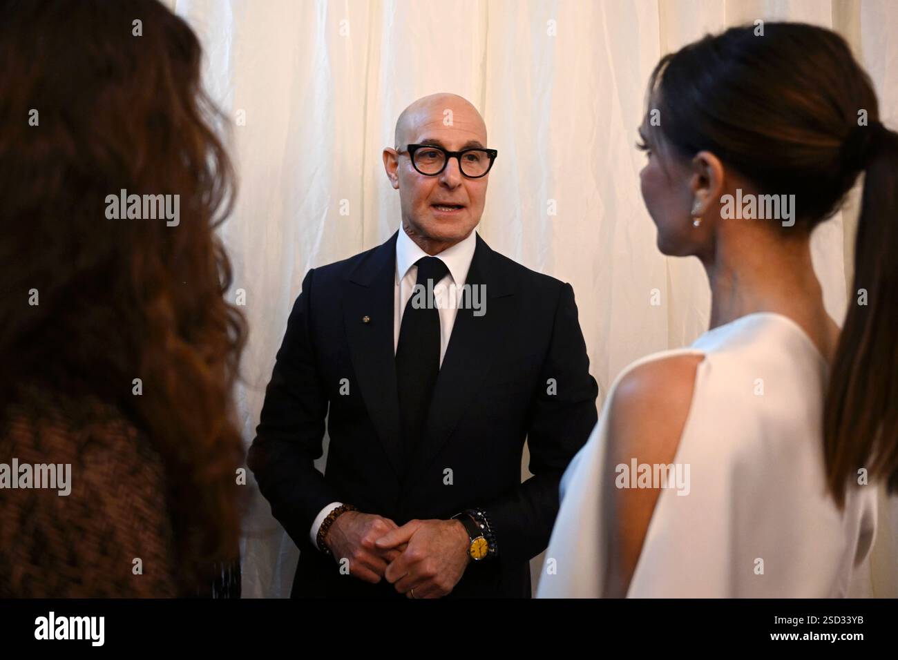 Hollywood star Stanley Tucci during a dinner in celebration of Slow ...