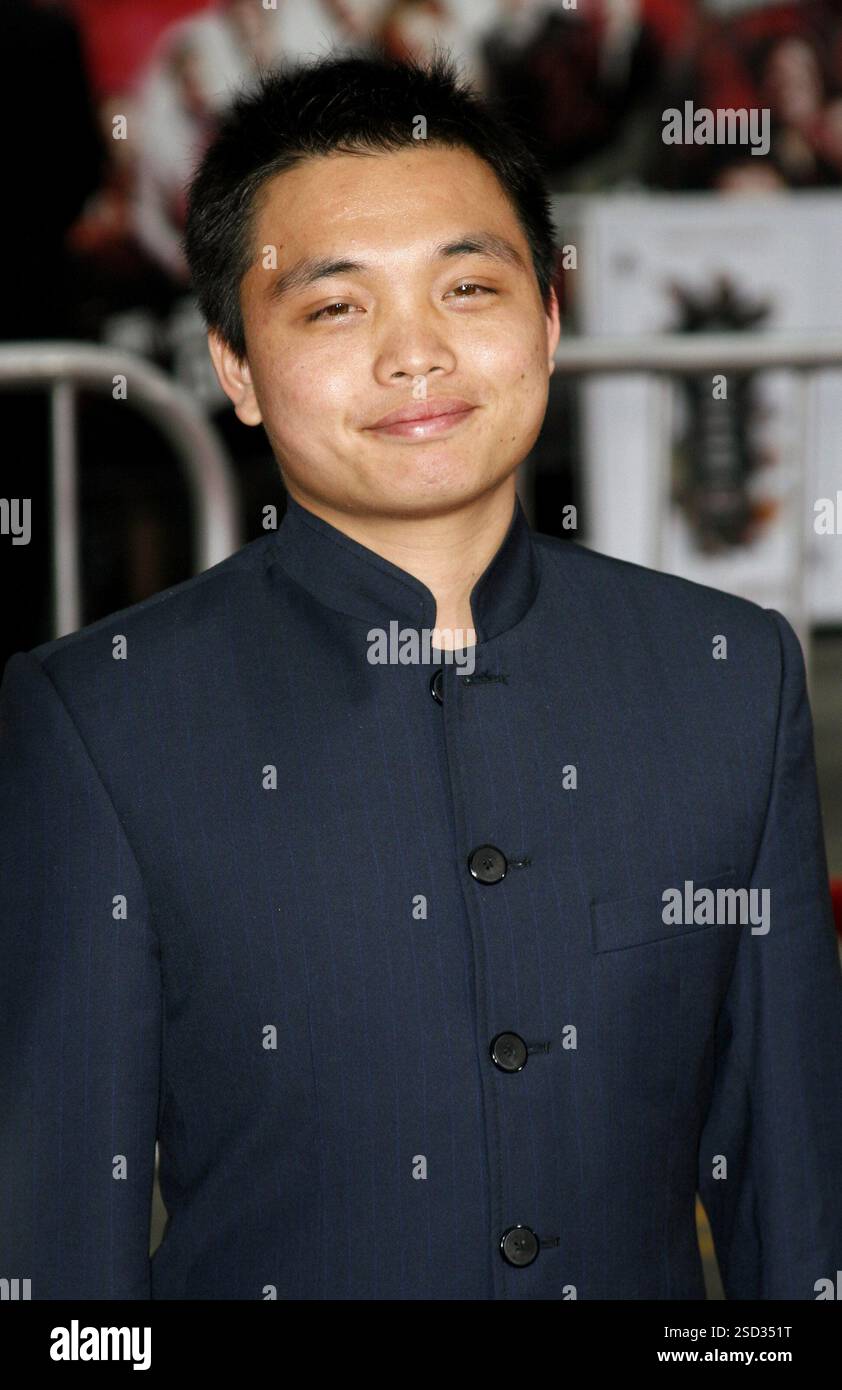 Shaobo Qin at the Los Angeles remiere of 'Ocean's Thirteen' held at the ...