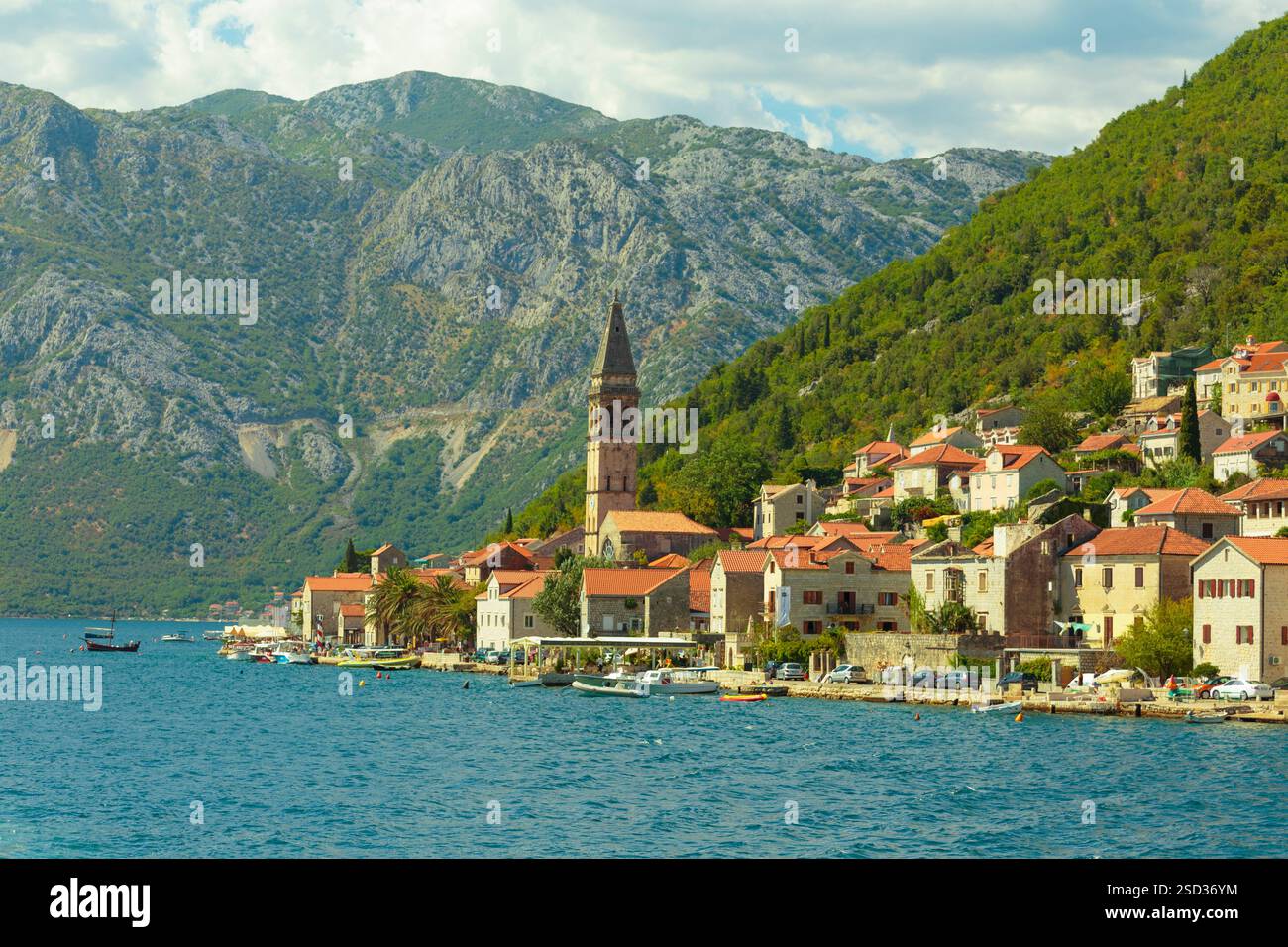 Ancient coastal town perast hi-res stock photography and images - Alamy