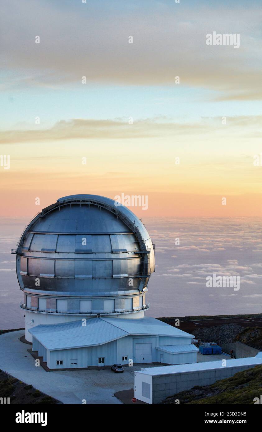 The Gran Telescopio CANARIAS GTC, Roque de los Muchachos Observatory ...