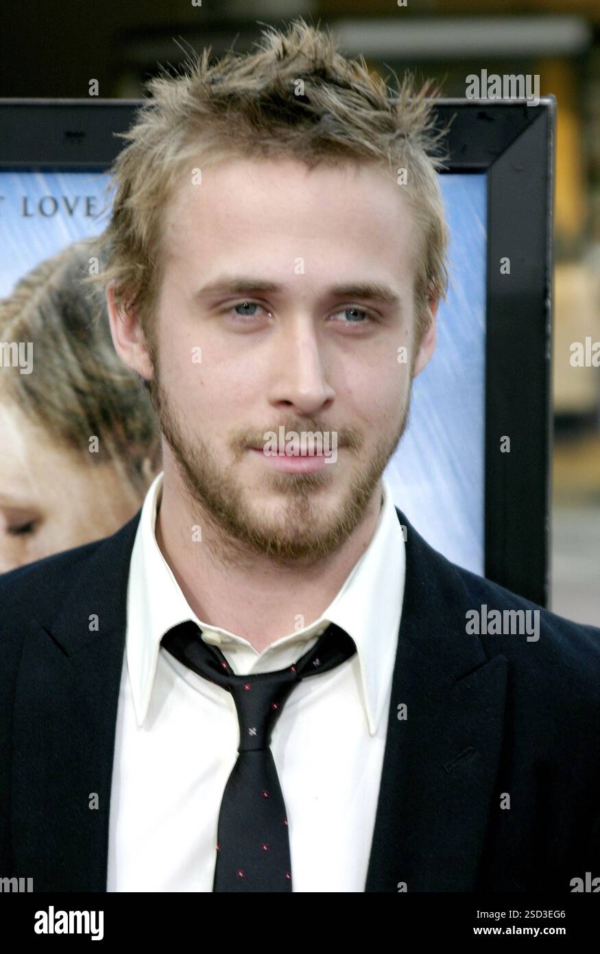 Ryan Gosling at the Los Angeles premiere of 'The Notebook' held at the ...