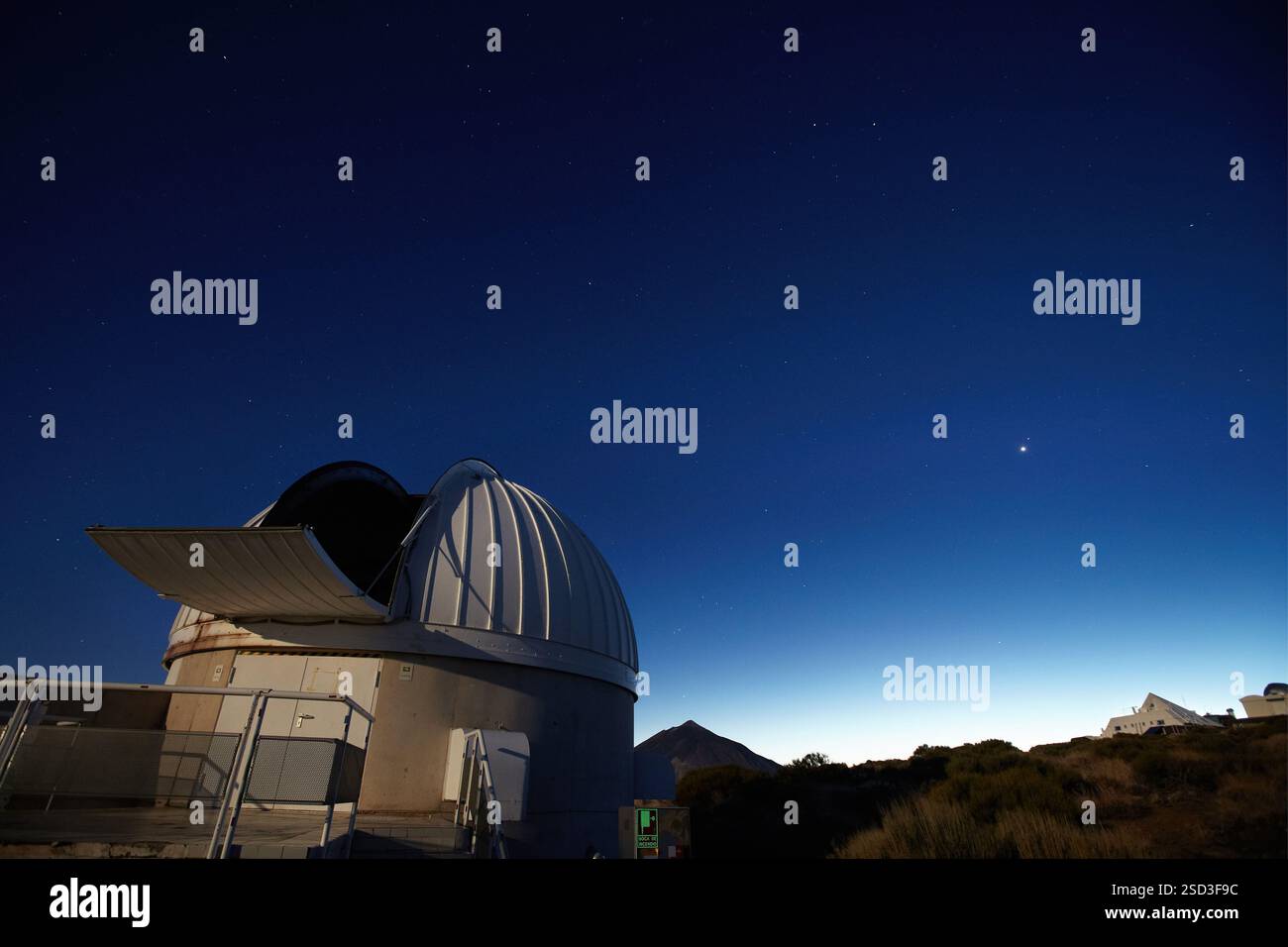 The IAC-80 Telescope, Observatorio del Teide, Tenerife, Canary Islands ...