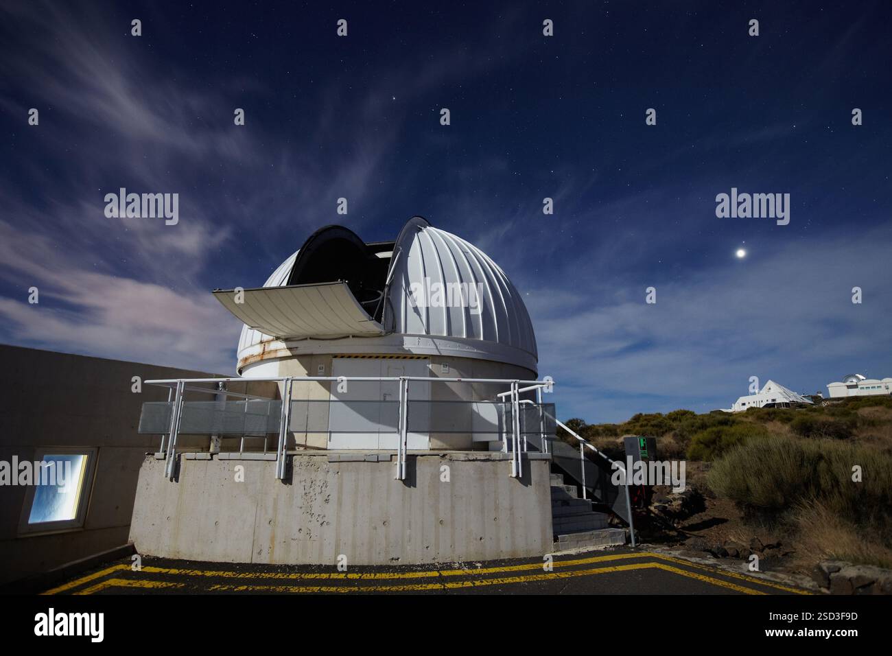 The IAC-80 Telescope, Observatorio del Teide, Tenerife, Canary Islands ...
