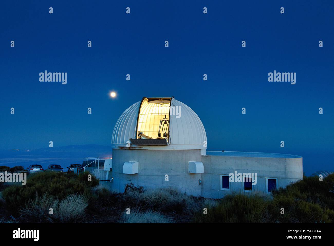 The IAC-80 Telescope, Observatorio del Teide, Tenerife, Canary Islands ...