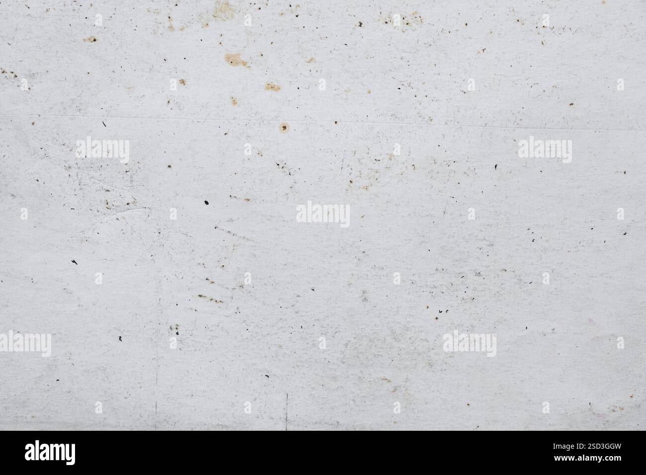 Dirty white paper with spots and dots as a background, paper as a ...