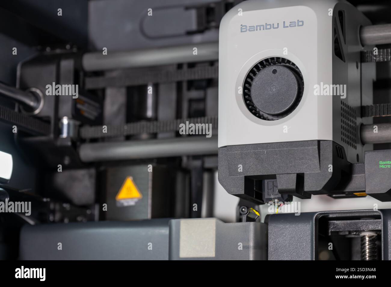 Sioux Falls, South Dakota, USA - 1.22.2025: Bambu Labs X-1 Carbon 3D ...