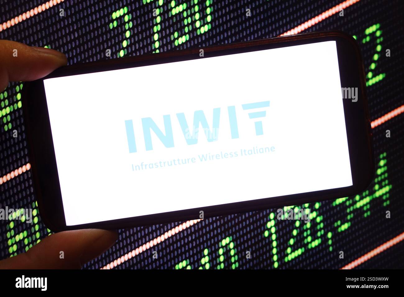 Poland. 04th Feb, 2025. In this photo illustration, the INWIT company ...