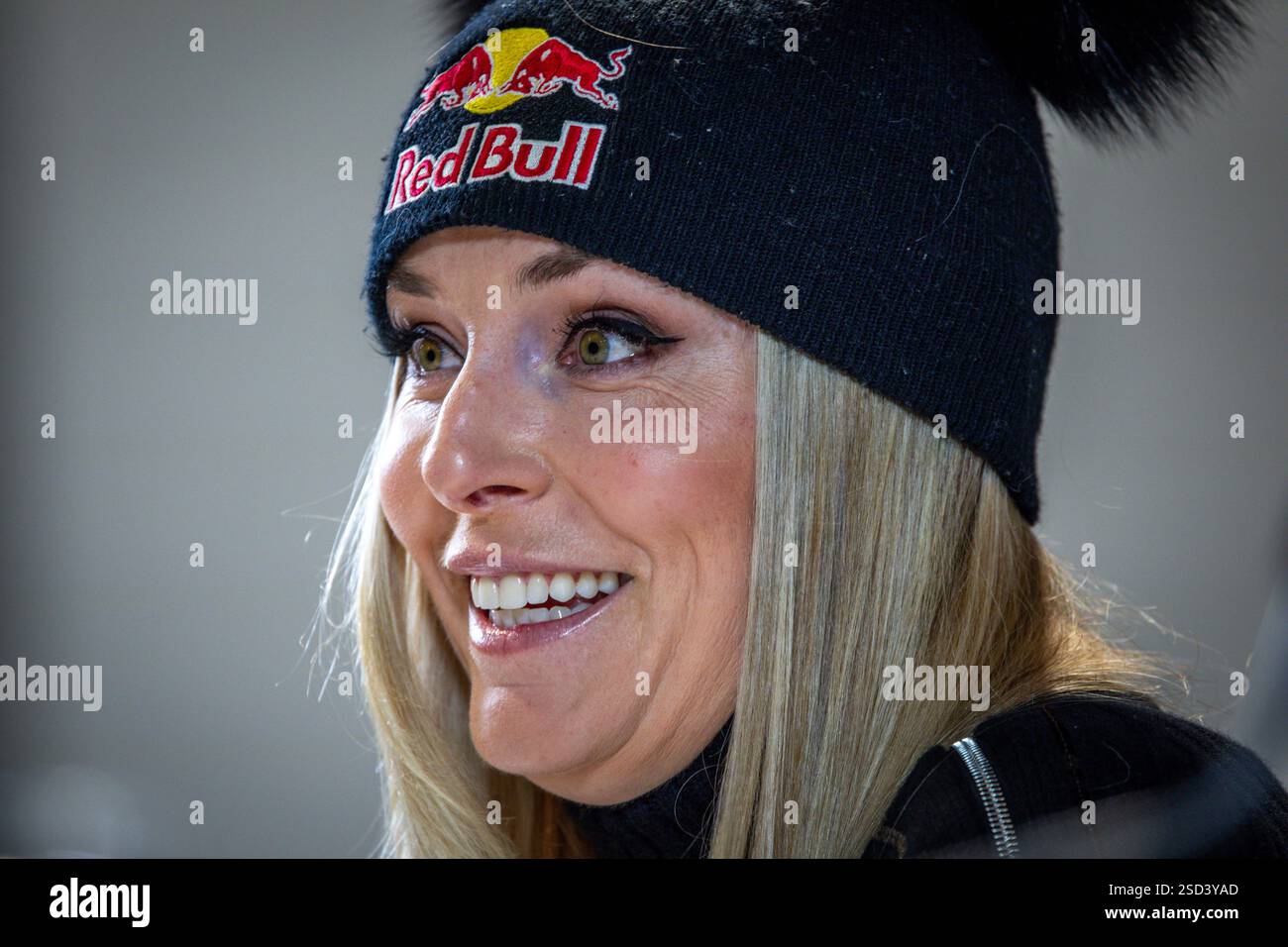 Saalbach Hinterglemm, Austria. 03rd Feb, 2025. Alpine skiing: Lindsey ...