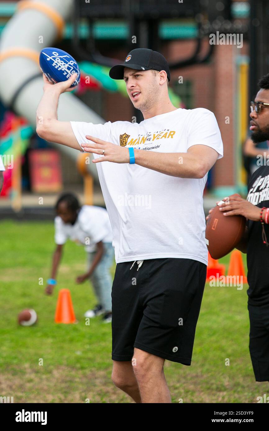 New Orleans, Louisiana, USA. 7th February, 2025. Detroit Lions quarterback and Walter Payton Man ...