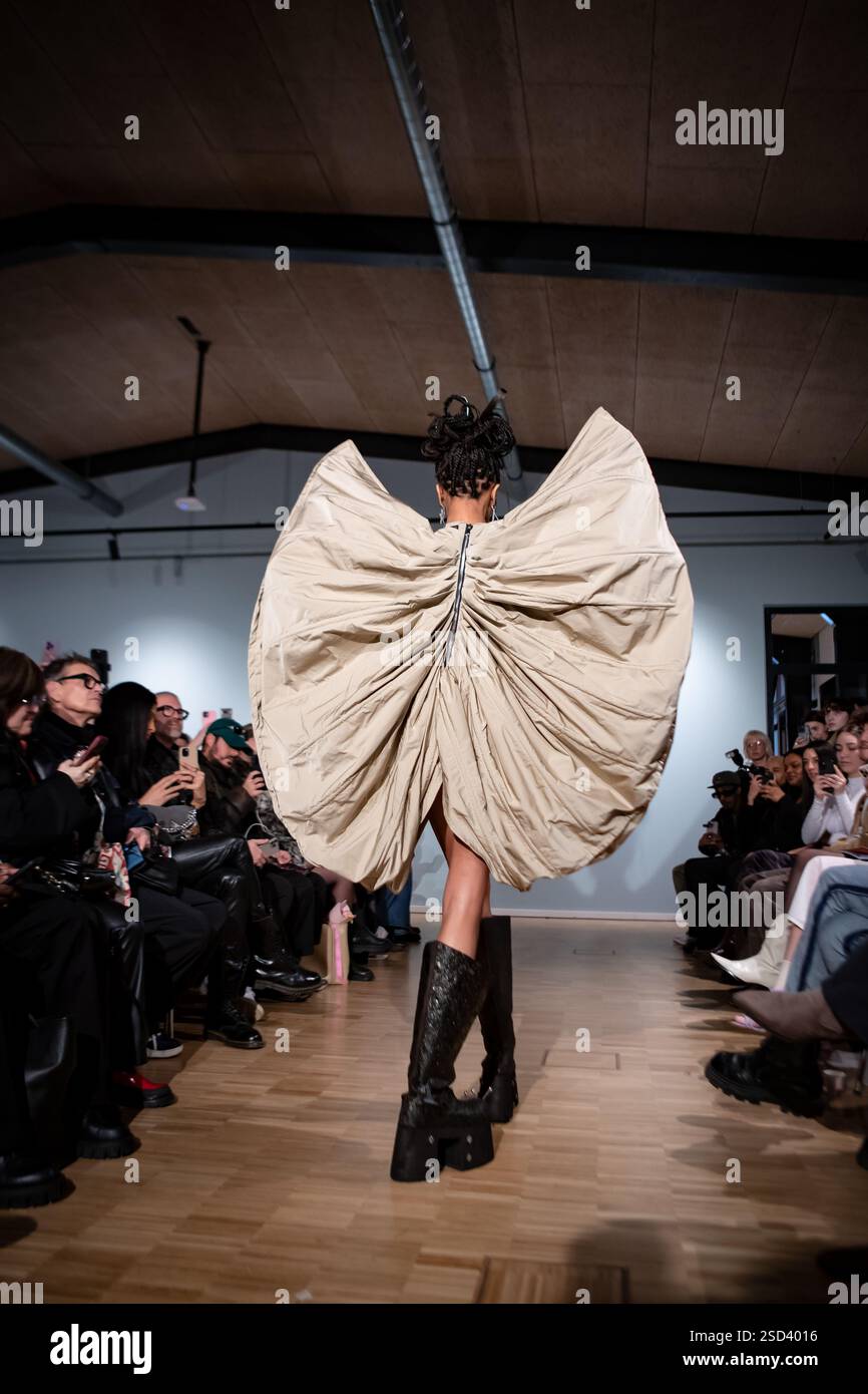 Berlin, Germany. 1th February 2025. Mary Chanypresents Spring/Summer ...