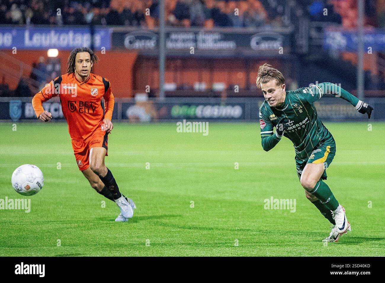 VOLENDAM - 07-02-2025, KRAS Stadium. Keukenkampioen divisie, season ...