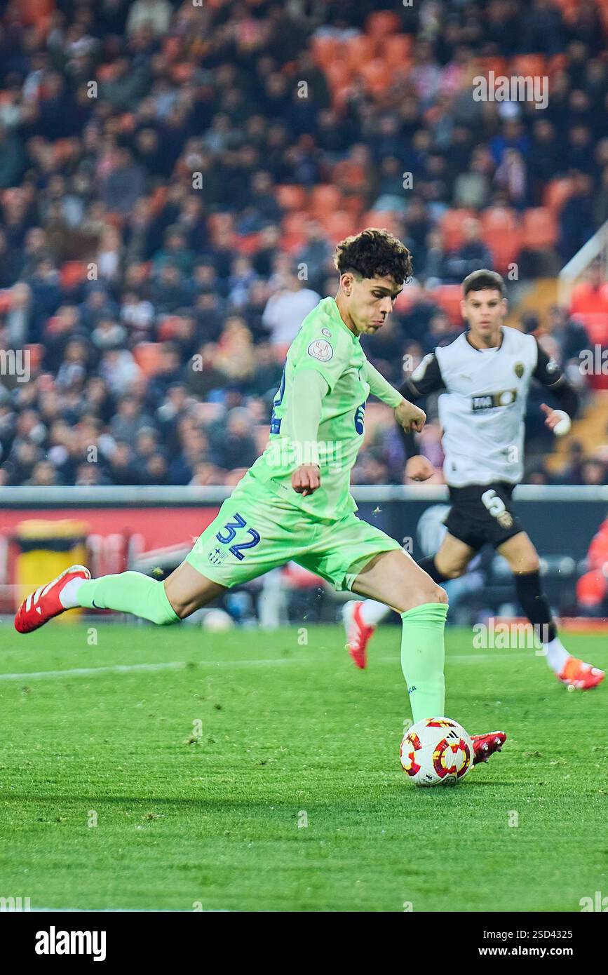 Valencia, Spain. 07th Feb, 2025. VALENCIA, SPAIN - FEBRUARY 6: Hector ...