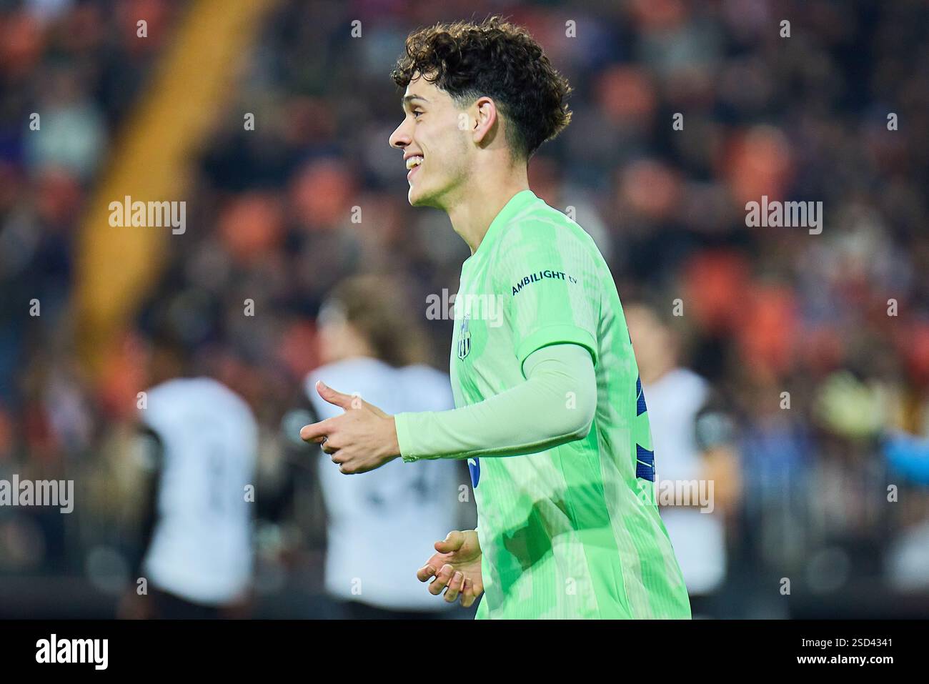 Valencia, Spain. 07th Feb, 2025. VALENCIA, SPAIN - FEBRUARY 6: Hector ...