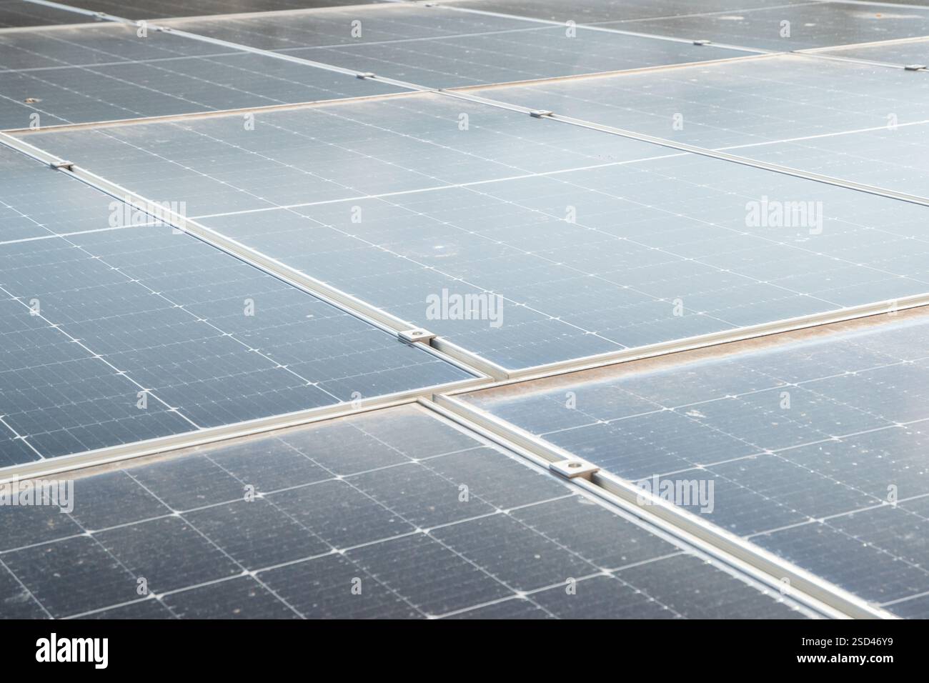 Solar panels on building roof. Solar panels, photovoltaic, alternative ...