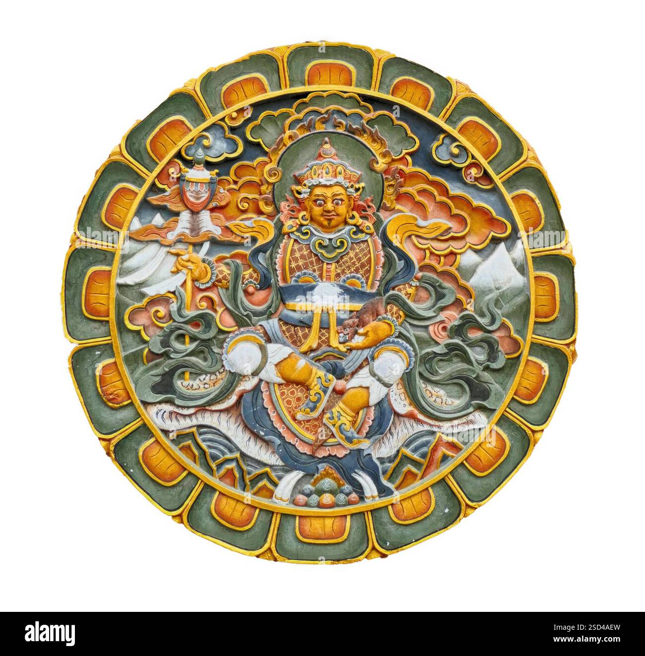 Deity in temple Cut Out Stock Images & Pictures - Alamy