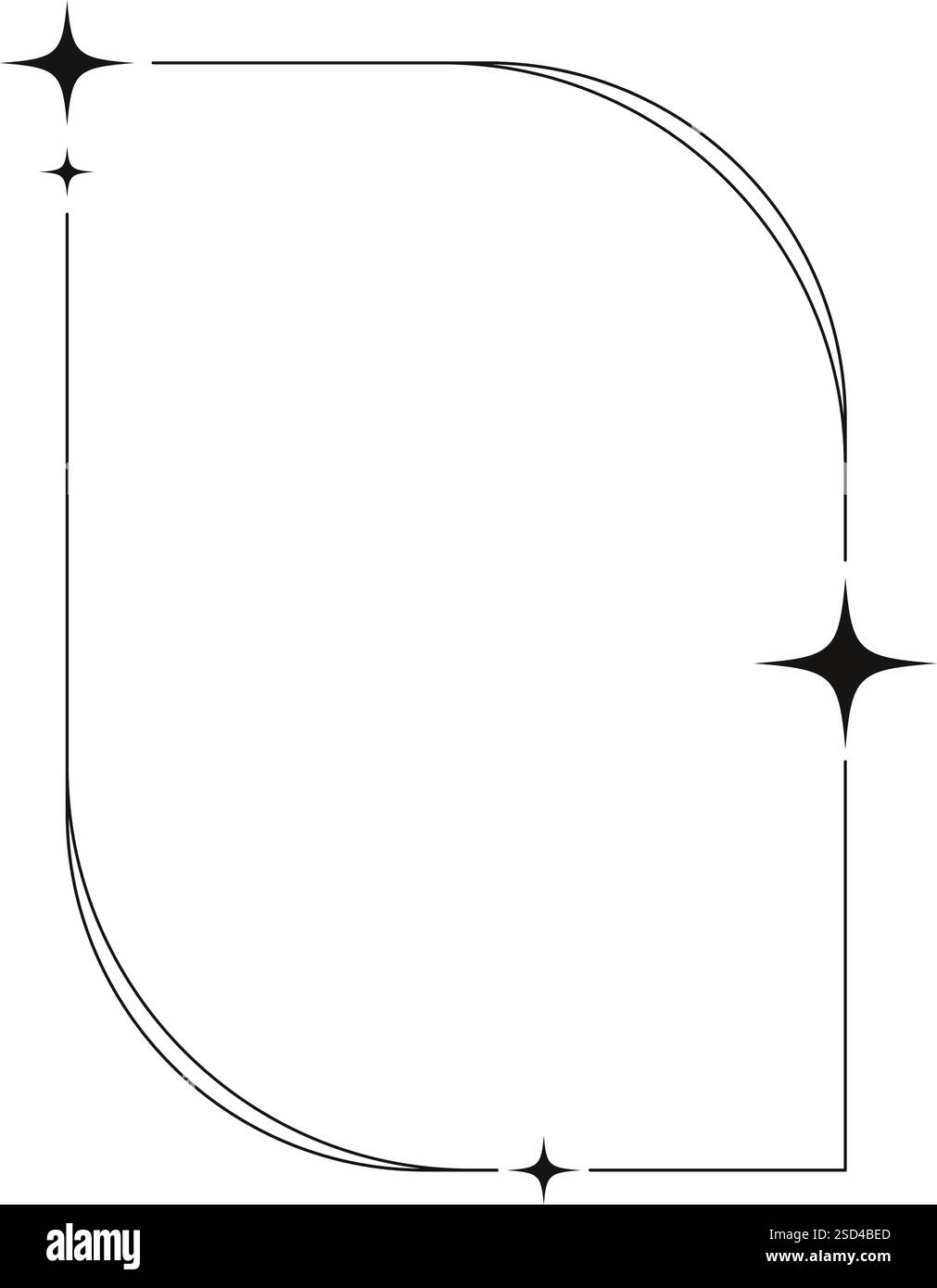 monochrome frame lineal Stock Vector Image & Art - Alamy
