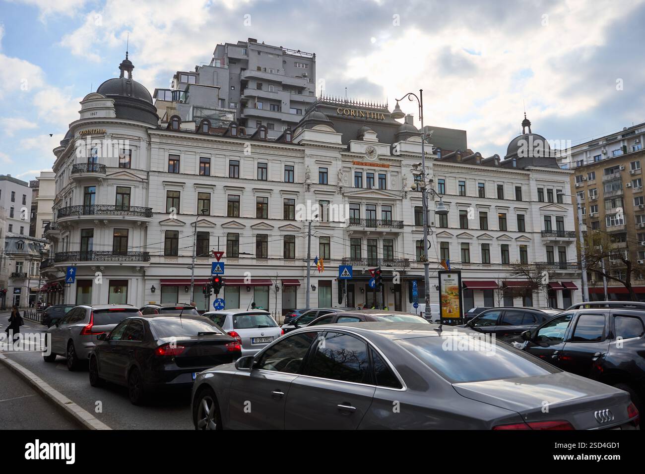 Bucharest, Romania. 7th Feb, 2025: Corinthia Grand Hotel Du Boulevard ...
