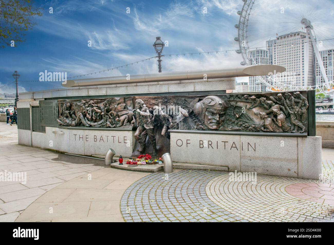 London, UK - May, 9, 2023 : The Battle of Britain Monument. Victoria ...