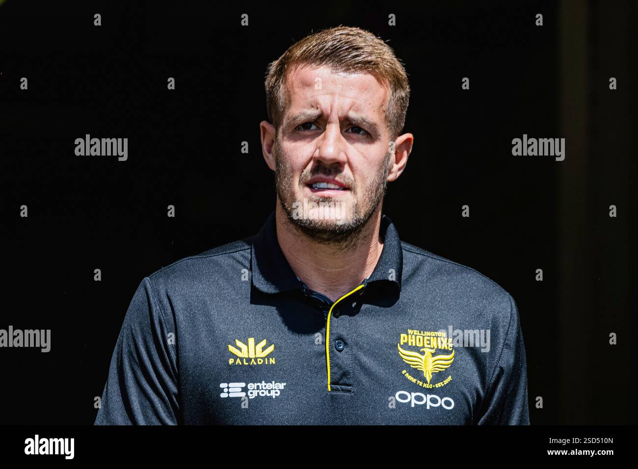 WELLINGTON, NEW ZEALAND - FEBRUARY 06: Wellington Phoenix defender ...