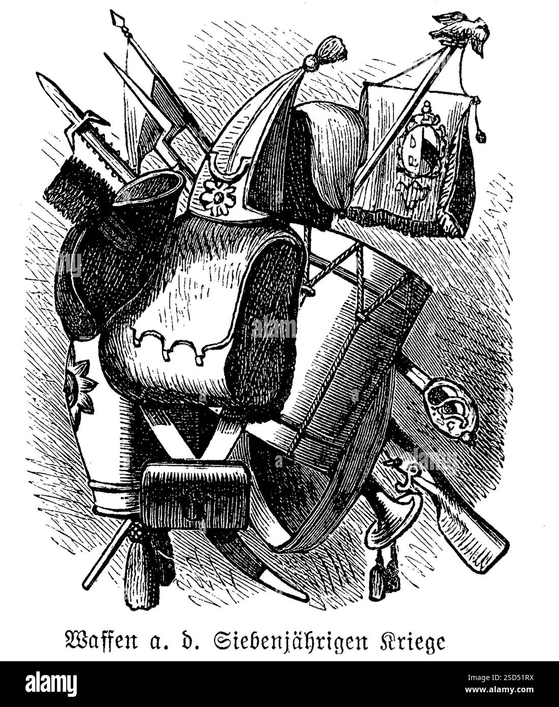 Weapons and accessories of the Thirty Years' War Stock Photo - Alamy