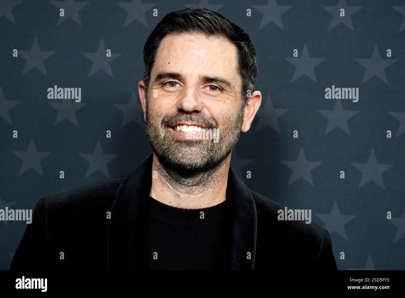 Justin Martinez arrives at the 30th Critics Choice Awards on Friday ...