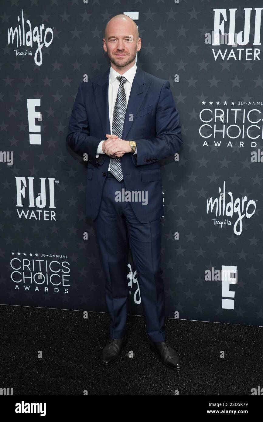Sean Evans arrives at the 30th Critics Choice Awards on Friday, Feb. 7 ...